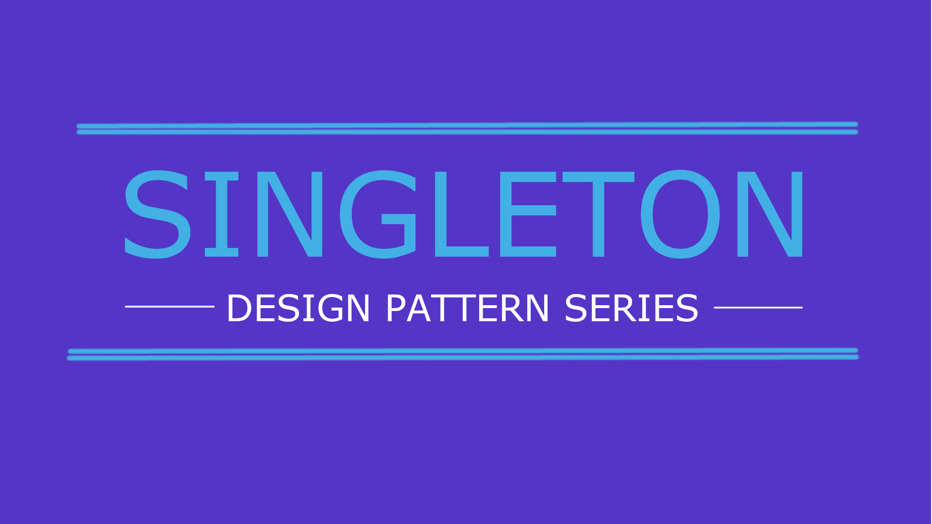 Singleton Design Pattern Code Primers